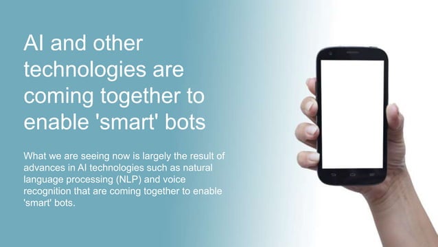 Bots are hot: what the bots revolution means for IT | PPT