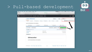 Bot or not? Detecting bots in GitHub pull request activity based on comment similarity | PPT