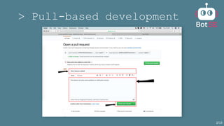 Bot or not? Detecting bots in GitHub pull request activity based on comment similarity | PPT