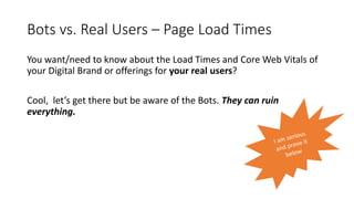 Bots vs real_users | PPT | Free Download