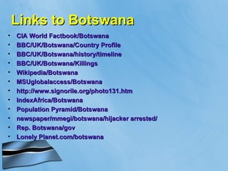 Botswana | PPT