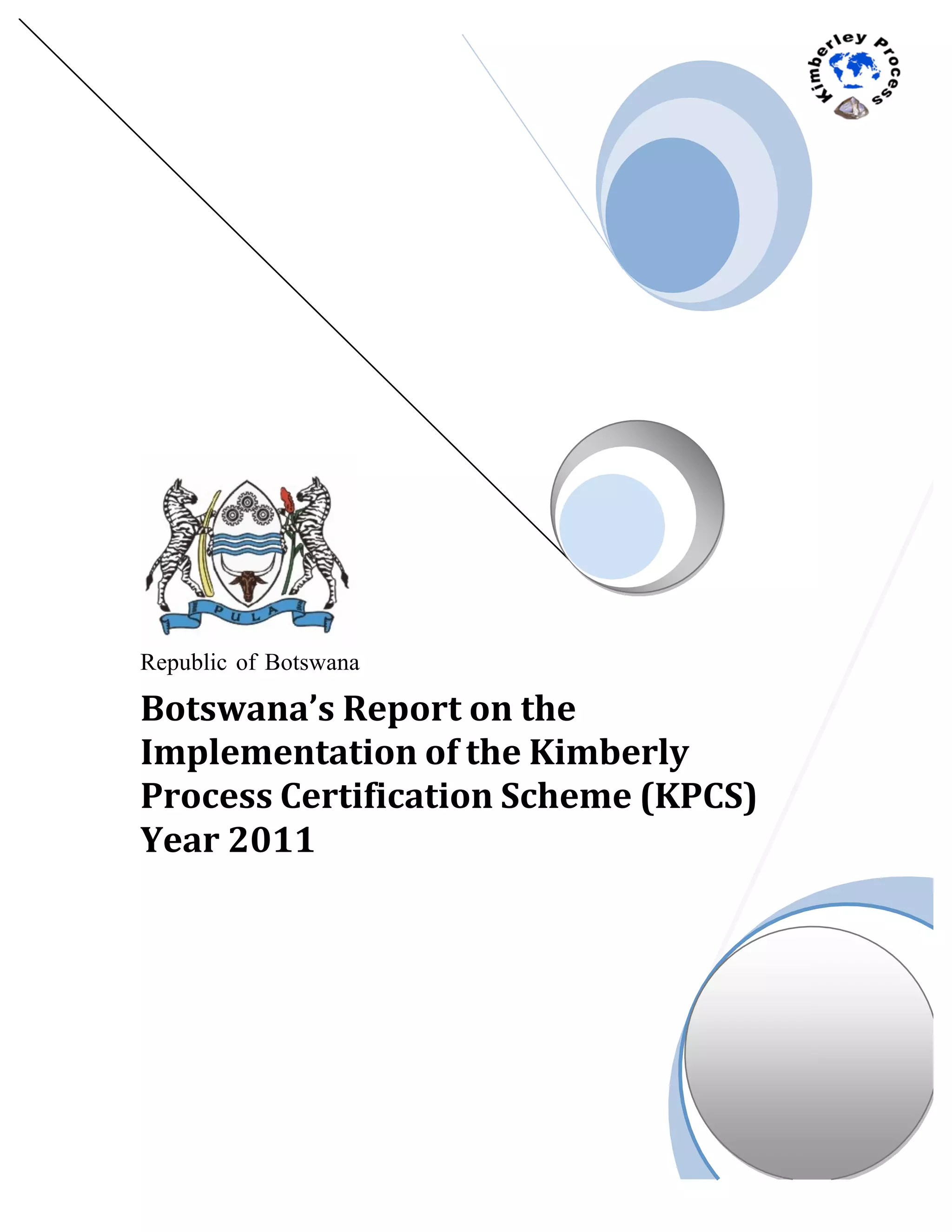 Botswana annual report 2011 | PDF
