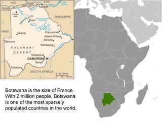 African Library Project in Botswana | PPTX