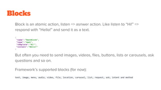 Bot template framework | PPT