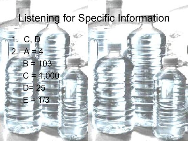 bottled water chapt 4 | PPT