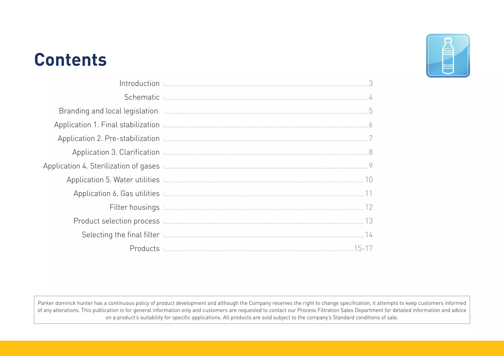 Bottled water filtration selection guide for products and applications ...