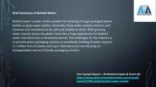 Bottled water market | PPT