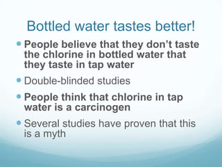 Bottled water power point | PPTX