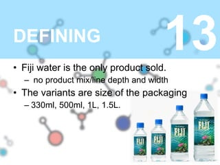 Fiji Water Uni Presentation | PPT