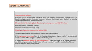 Breeding for agronomic traits, nutrient compositions and stress ...