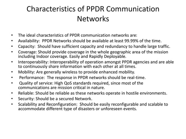 Bottlenecks of existing PPDR Network in India.pptx