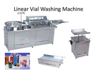Bottle washing machinery | PPTX