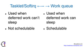 Bottom half in linux kernel | PPTX