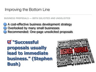 7 Ways to Improve the Bottom Line | PPT
