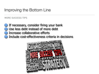 7 Ways to Improve the Bottom Line | PPT