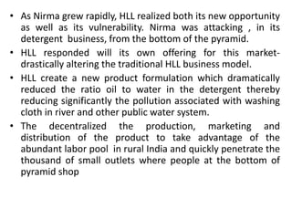 Bottom of pyramid approach in rural marketing sector | PPTX