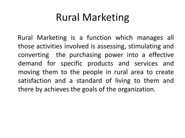 Bottom of pyramid approach in rural marketing sector | PPTX | Debated ...