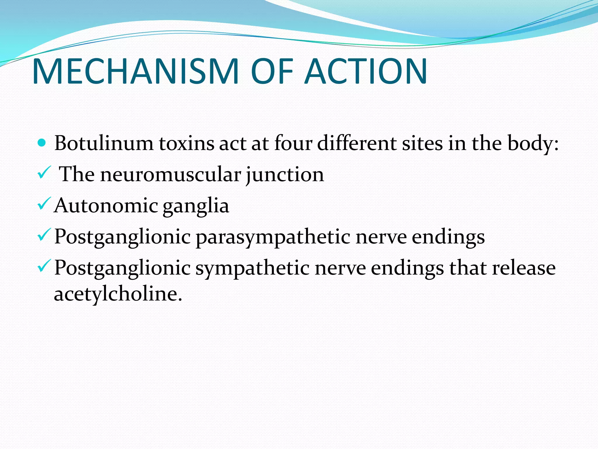 Botulinum toxin in dermatology ppt | PPTX