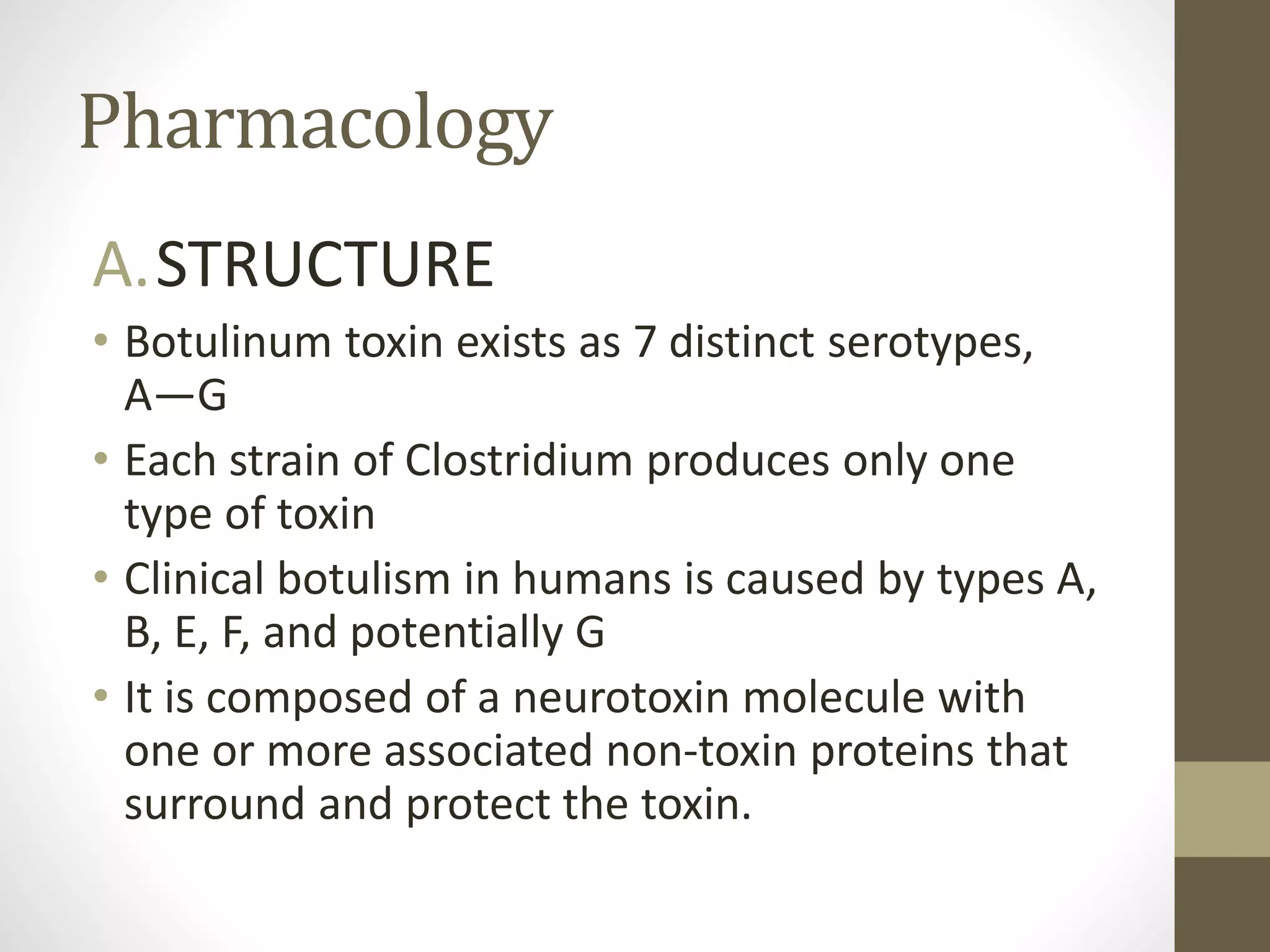 Botulinum toxin in ophthalmology | PPTX
