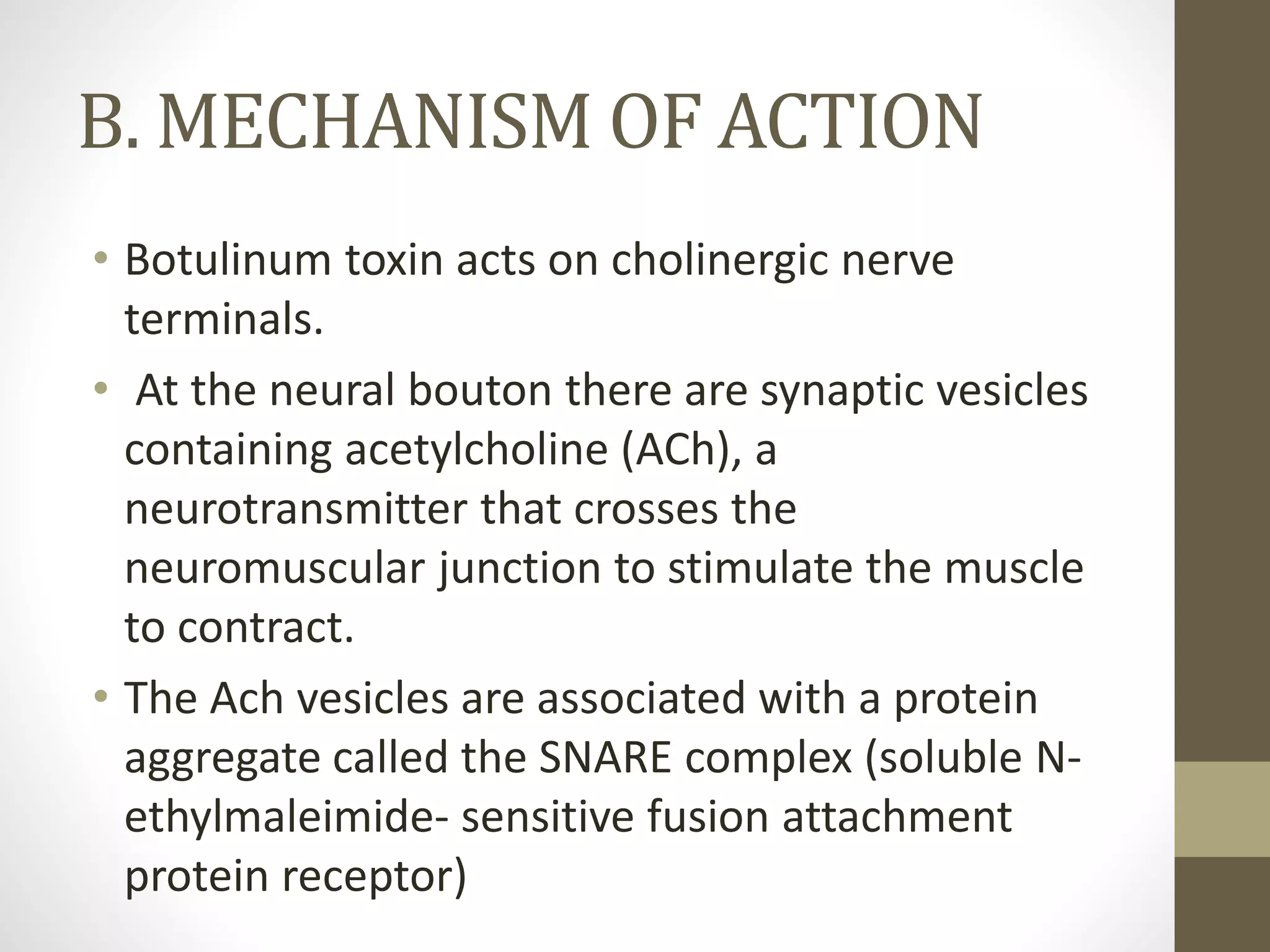 Botulinum toxin in ophthalmology | PPTX