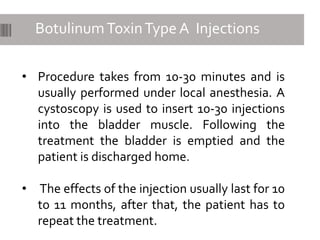 Botulinum toxin type A injections | PPTX