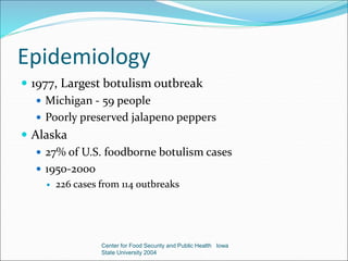 botulism.ppt............................. | PPT
