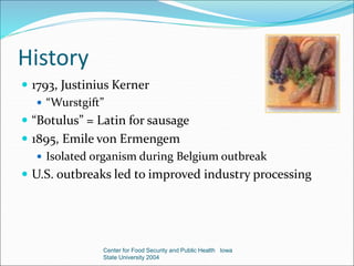 botulism.ppt............................. | PPT
