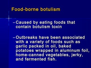 Botulism 1 | PPT