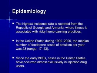 Botulism | PPT