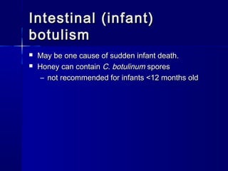 Botulism | PPT