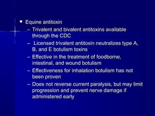 Botulism | PPT