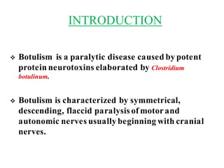 Botulism | PPT
