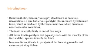 Botulism | PPTX