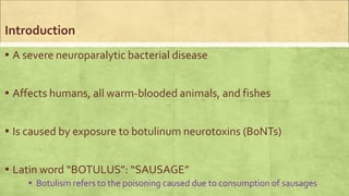 Botulism | PPT