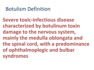 Botulism | PPT
