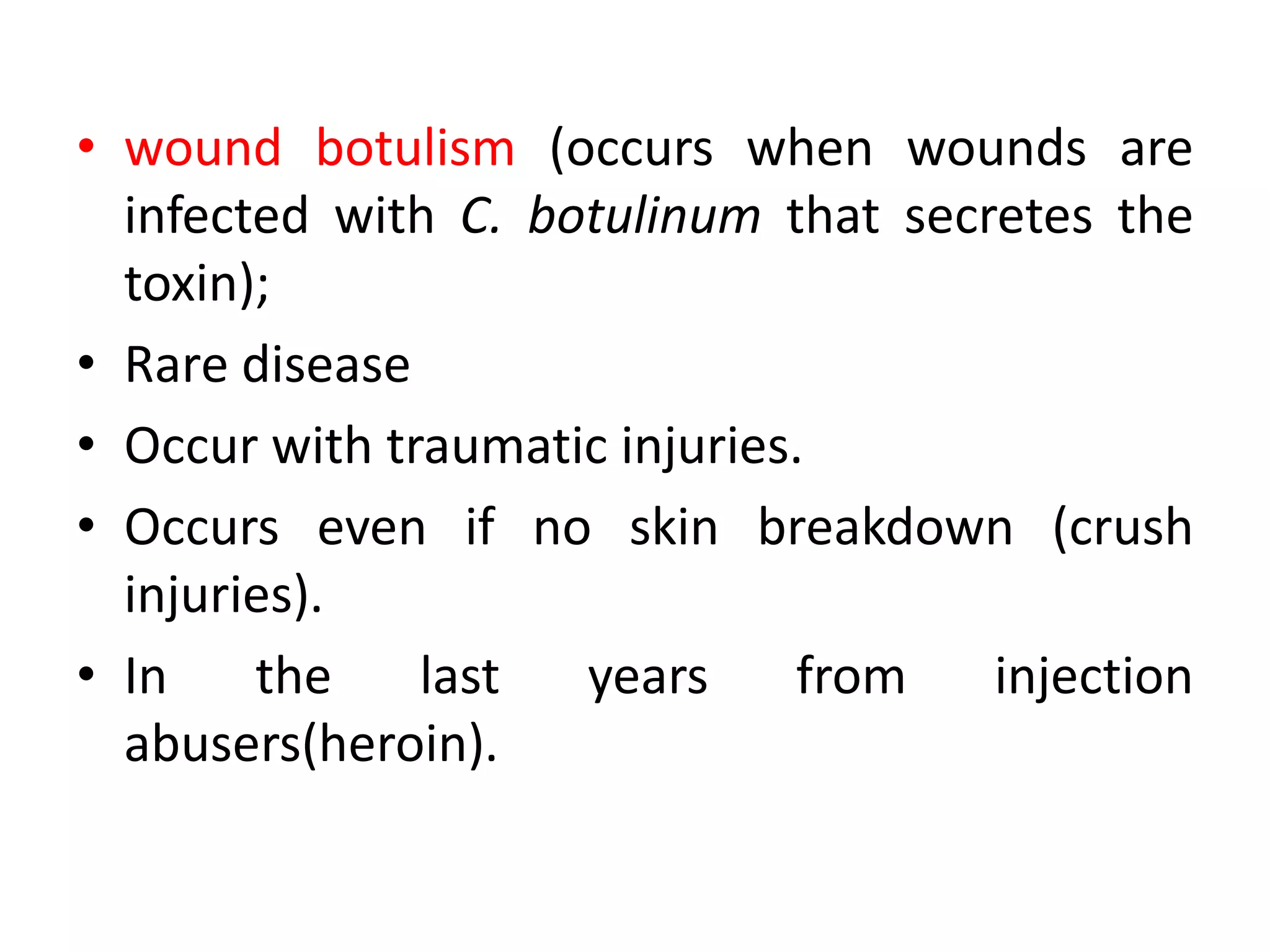 Botulism | PPTX