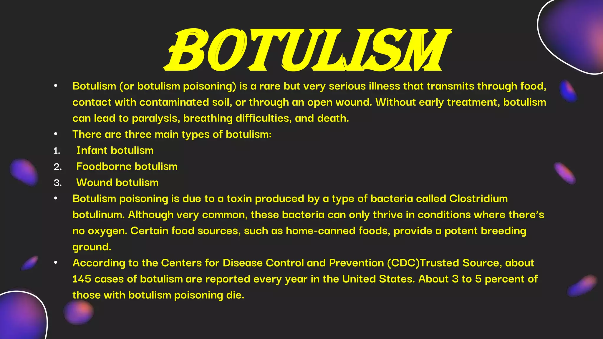 Botulism | PPTX