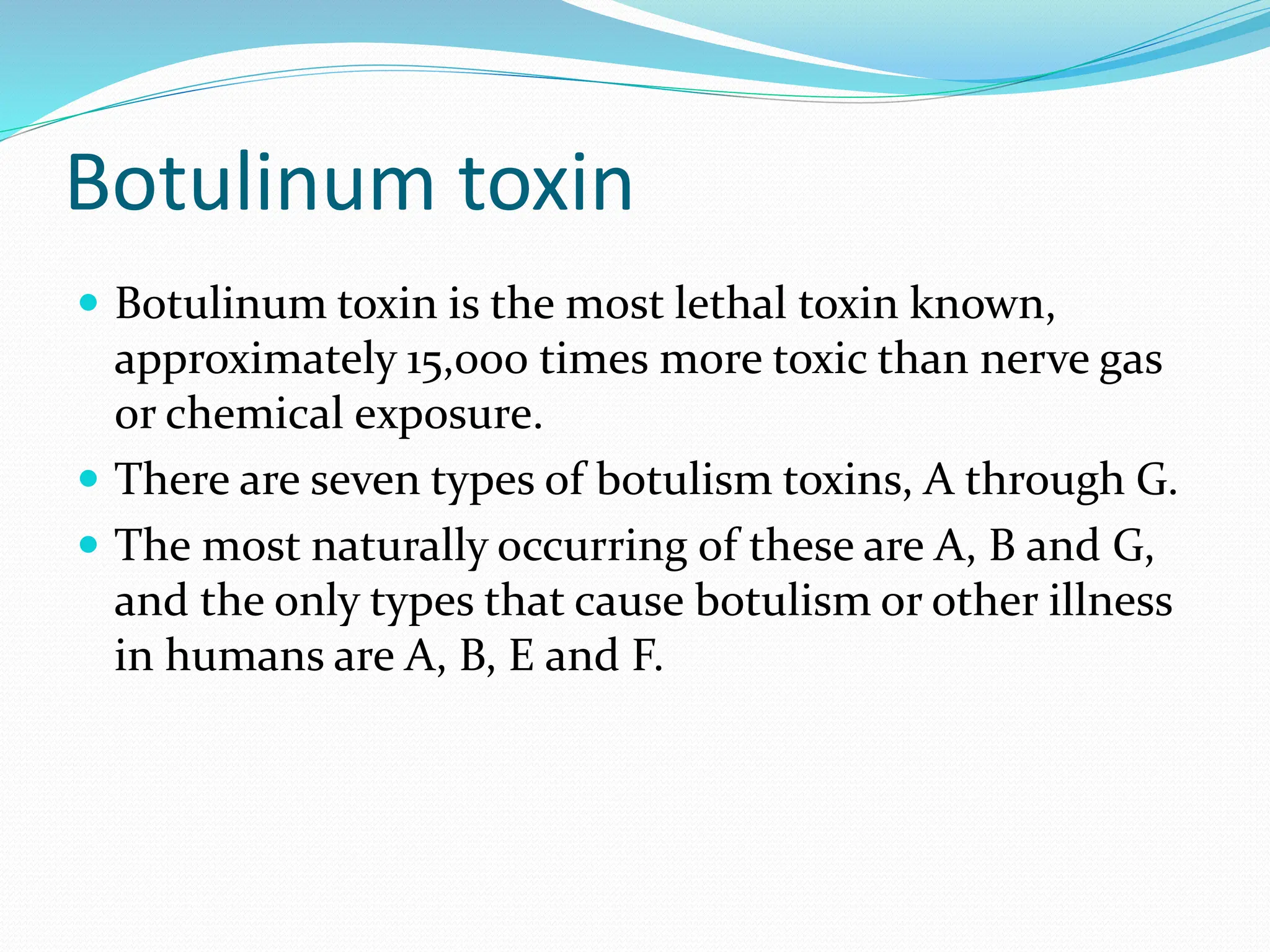 Botulism/ Clostridium botulinum.ppt prepared by Dr PRINCE C P. | PPTX