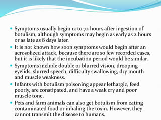 Botulism/ Clostridium botulinum.ppt prepared by Dr PRINCE C P. | PPTX