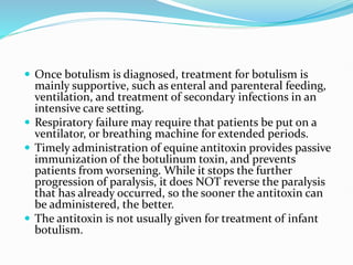 Botulism/ Clostridium botulinum.ppt prepared by Dr PRINCE C P. | PPTX