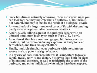 Botulism/ Clostridium botulinum.ppt prepared by Dr PRINCE C P. | PPTX