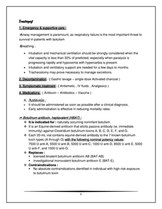 Botulism; Toxicology - February 2017 | PDF