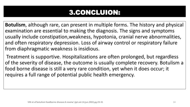 Botulism Foodborne Disease.pptx