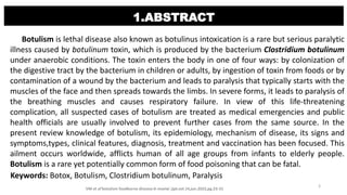 Botulism Foodborne Disease.pptx
