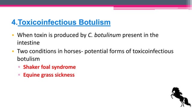Botulism in horses | PPT