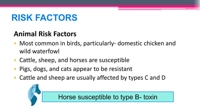 Botulism in horses | PPT