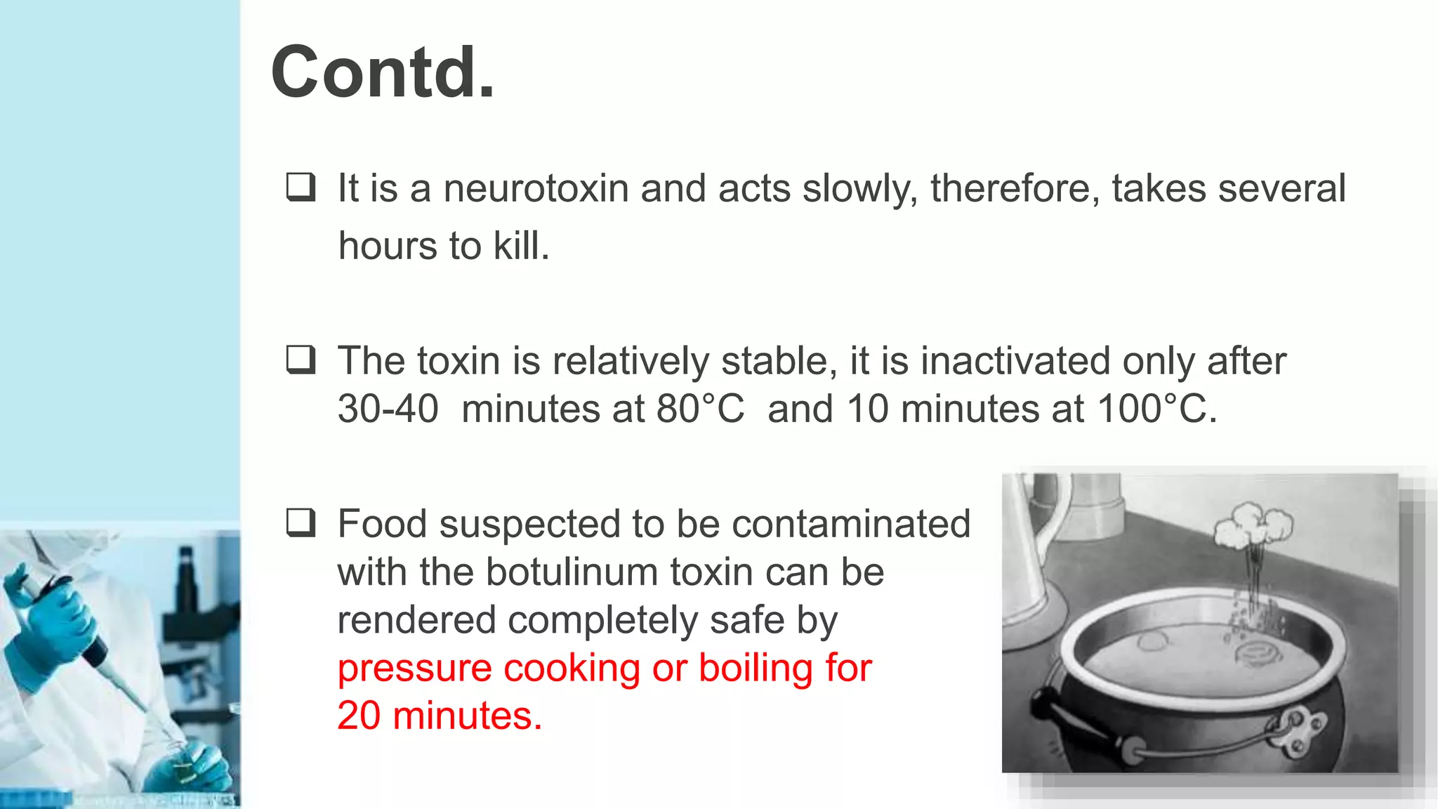 Botulism, Food Poisoning | PPTX | Infectious Diseases | Diseases and ...