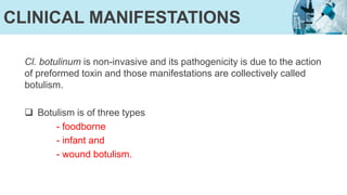Botulism, Food Poisoning | PPTX