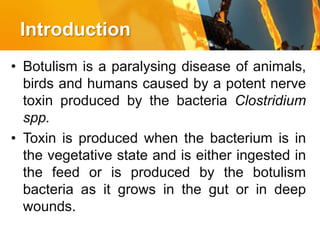 Botulism in Cattle | PPTX
