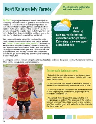 The Forecast Calls for Play! | PDF